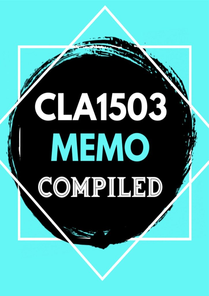 CLA1503 Exam Pack - StudyPass