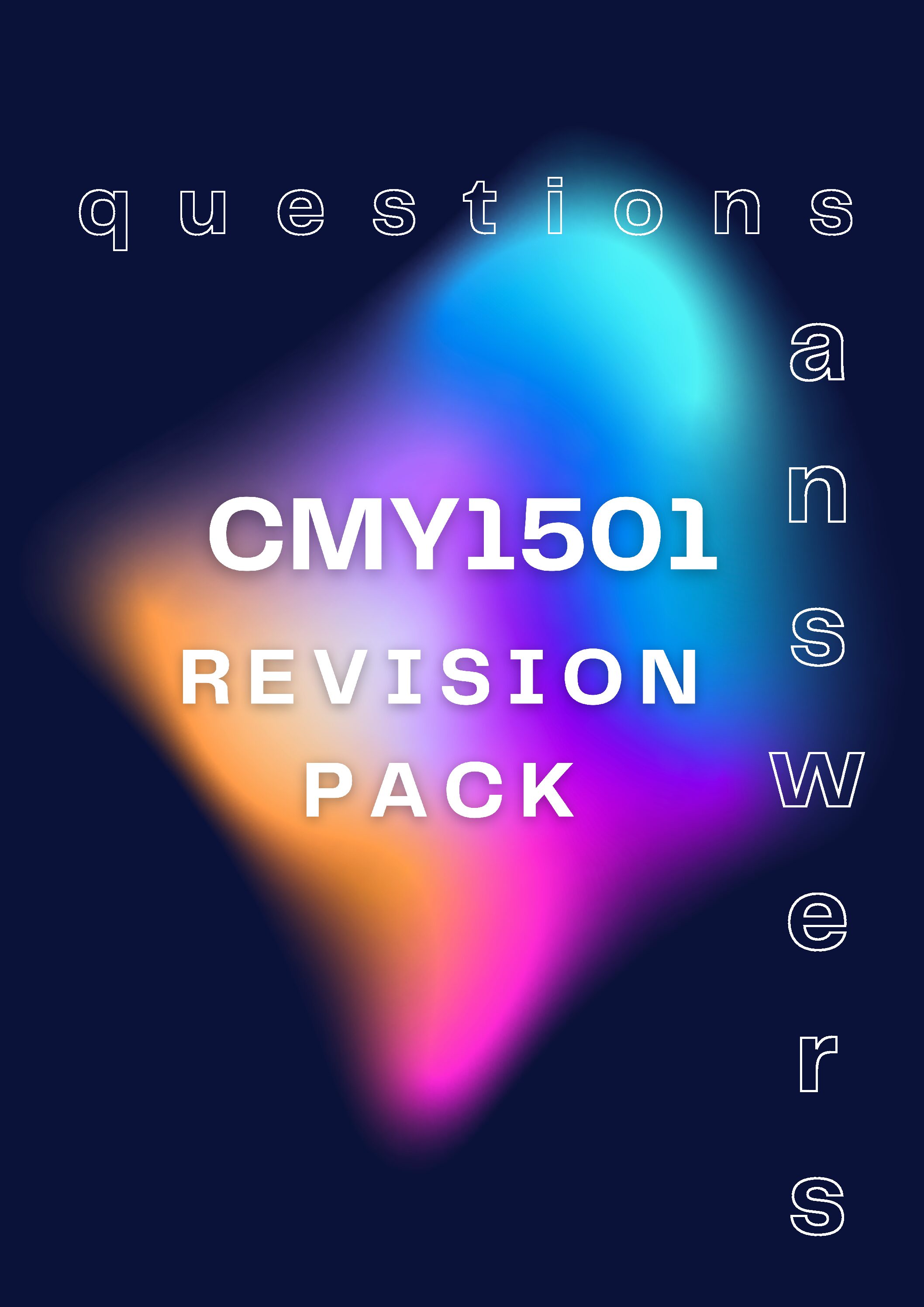 CMY1501 | Questions and Answers | StudyPass
