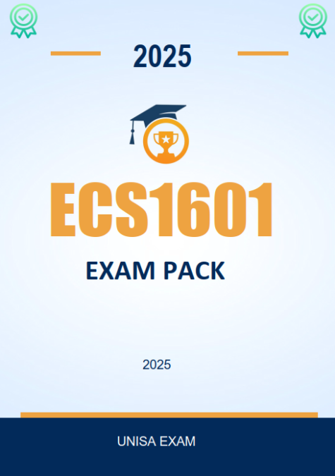 ECS1601 Exam Pack 2025 - StudyPass