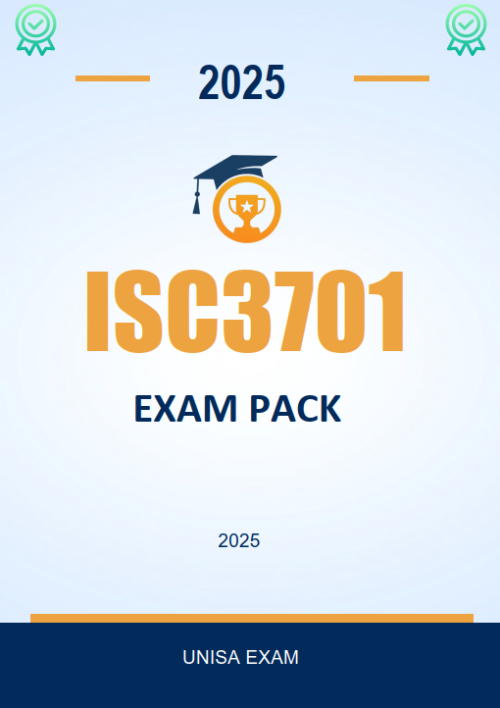 ISC3701 Exam Pack 2025 - StudyPass